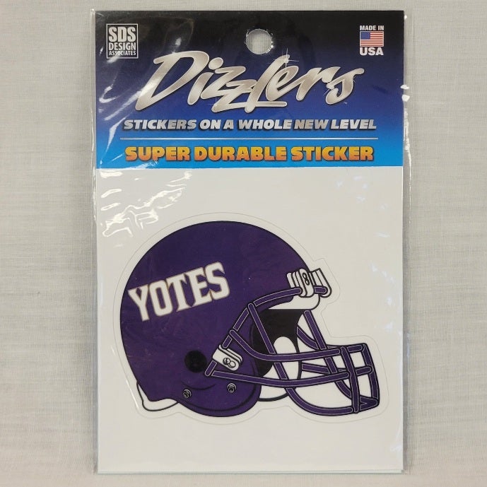 SDS-College of Idaho Football Helmet Dizzler Sticker | YoteStore - The ...