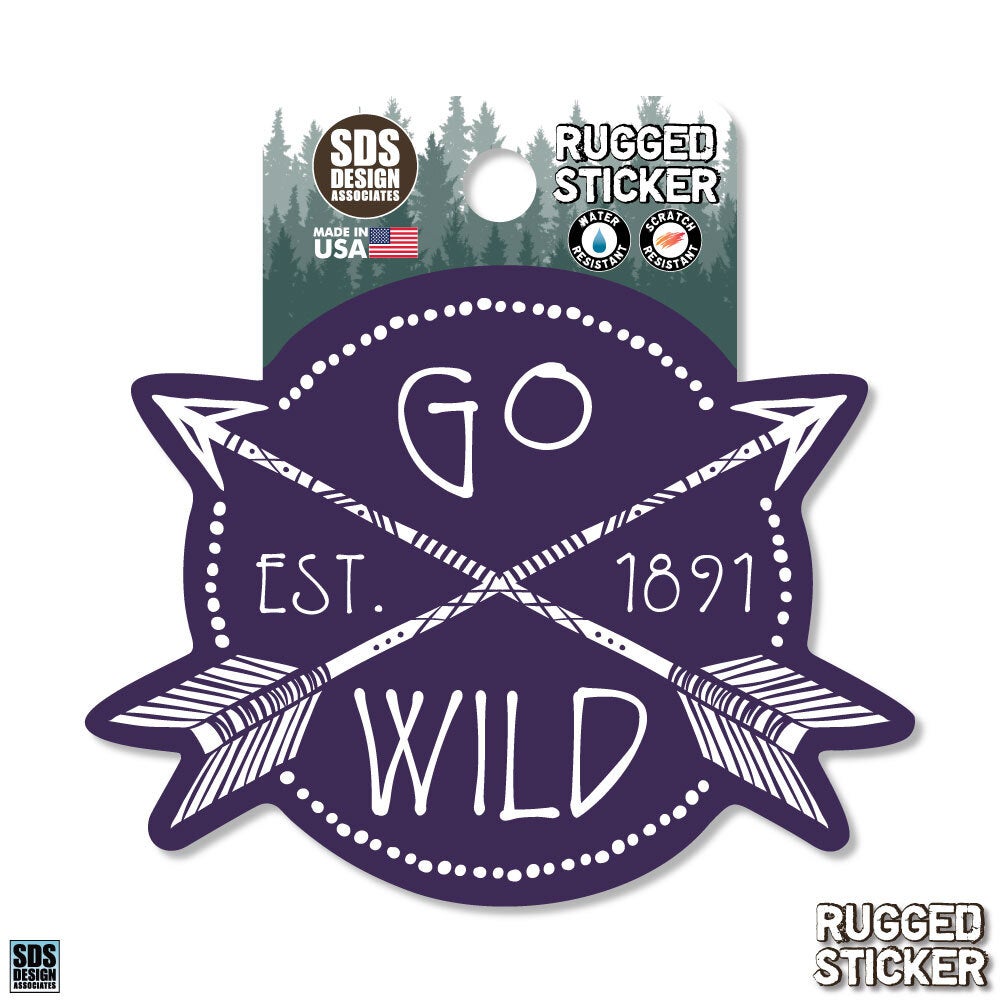 SDS: RUGGED STICKERS | YoteStore - The College of Idaho's College Store