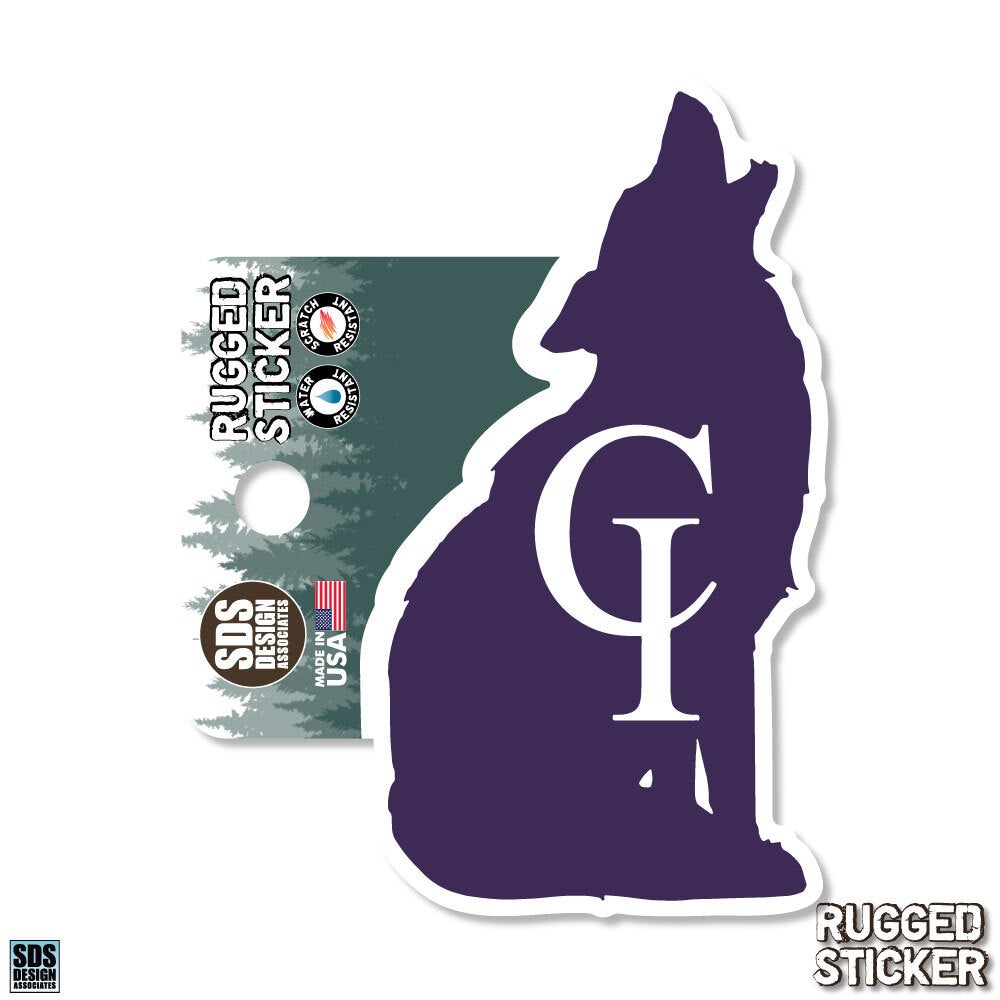 SDS: RUGGED STICKERS | YoteStore - The College of Idaho's College Store