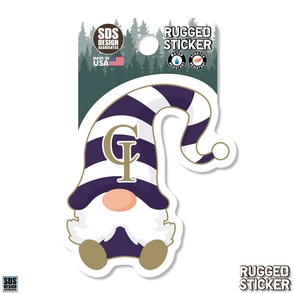 SDS: RUGGED STICKERS | YoteStore - The College of Idaho's College Store
